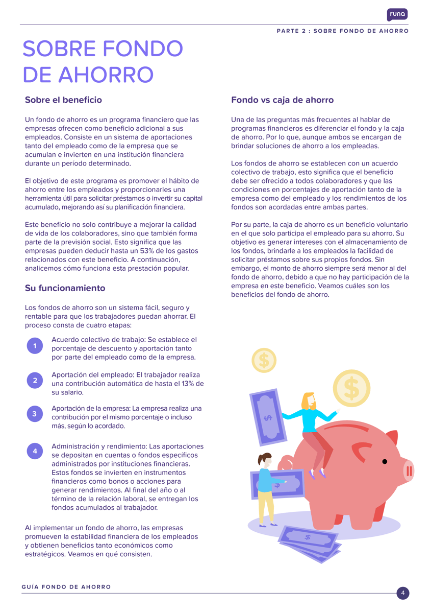 Guía definitiva sobre fondo de ahorro | Runa HR